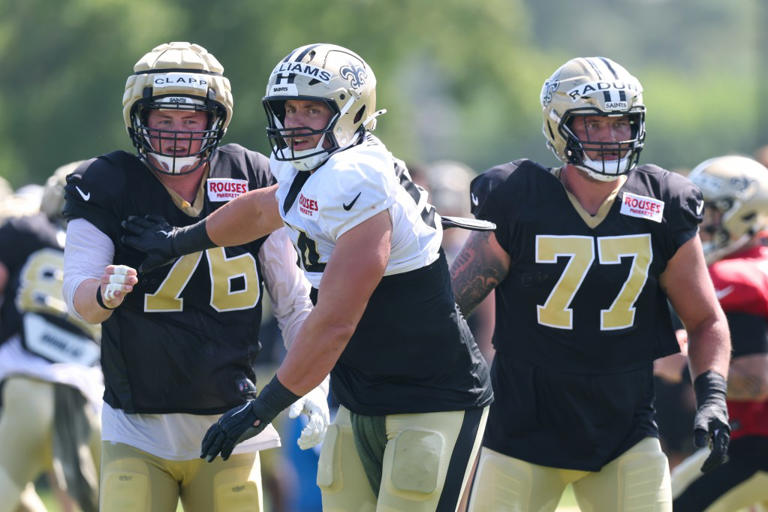 Saints center Will Clapp done for season in crushing injury blow