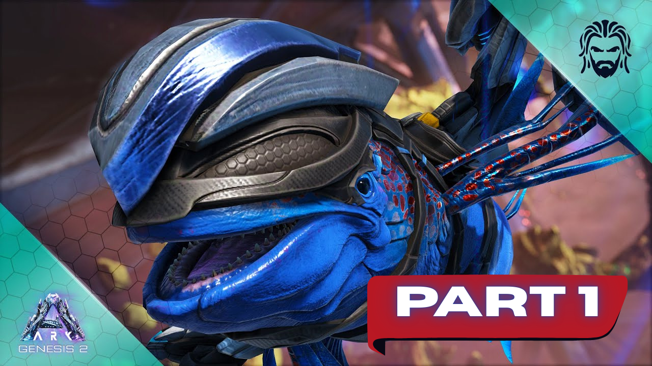 Taming my First Astrodelphis Space Dolphin! - ARK Genesis Part 1