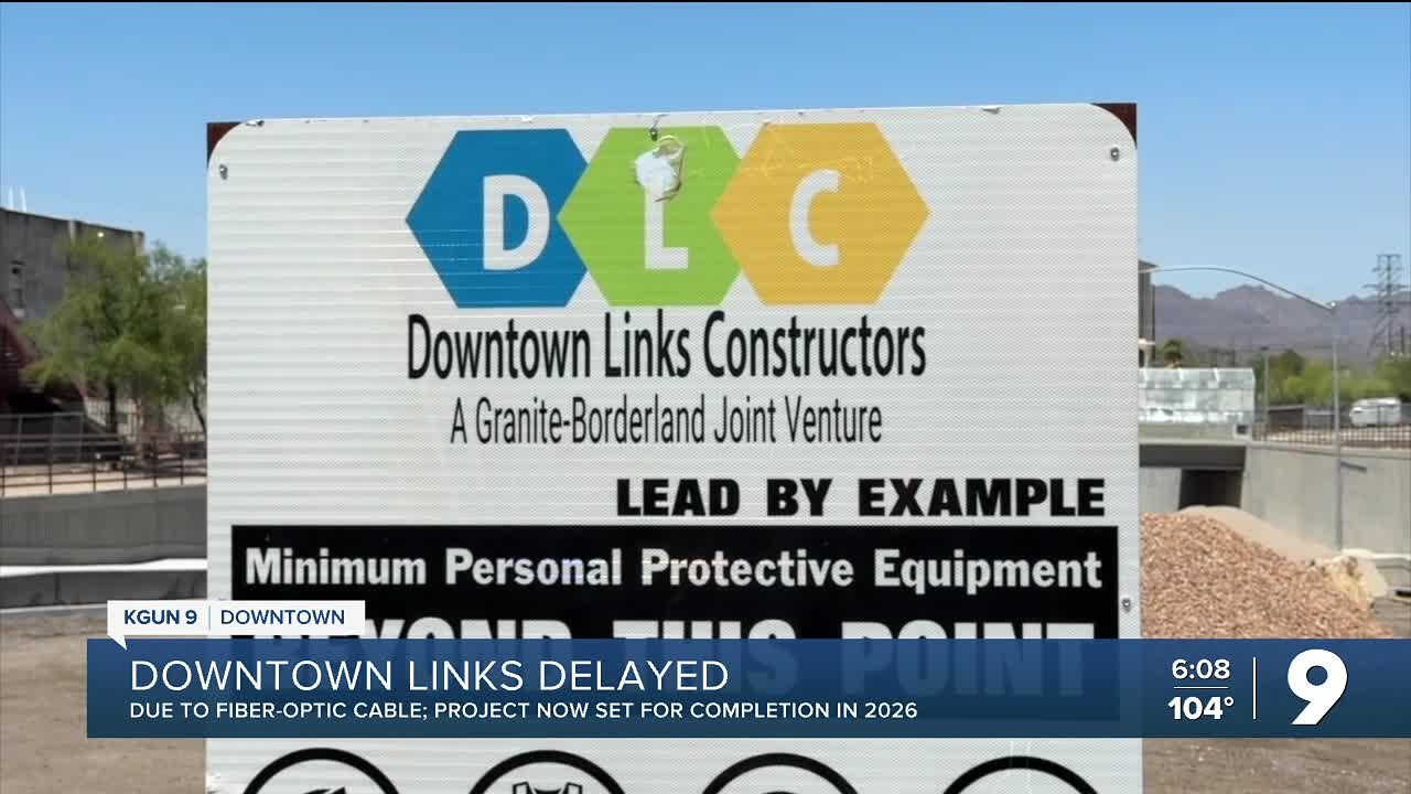 Downtown detour: Fiber-optic cable delays Downtown Links project ...
