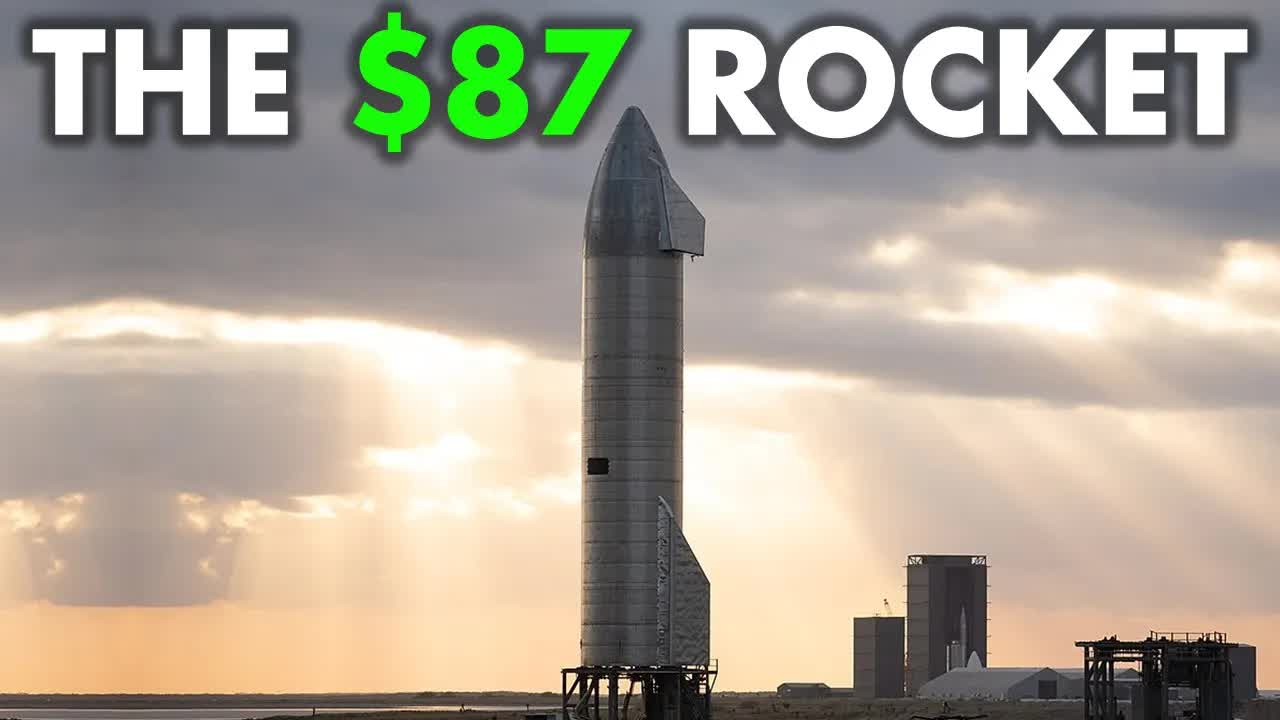 How Starship will launch for $87 per kilogram