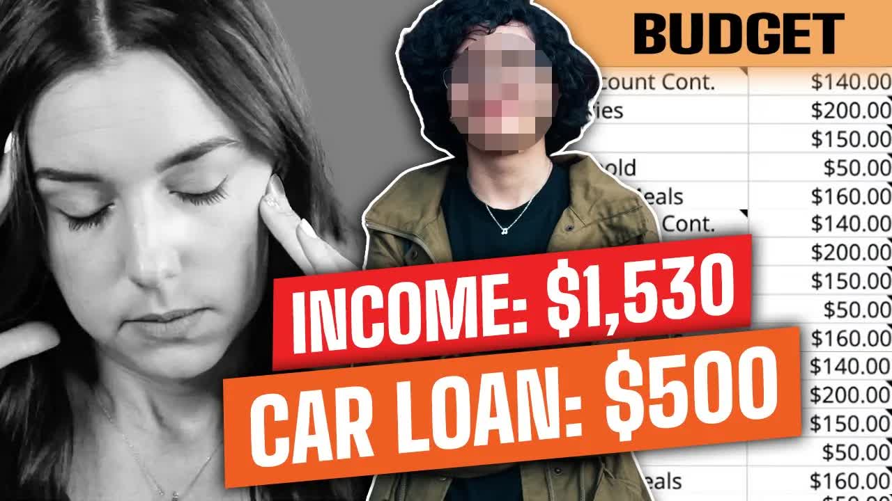 She makes $1,800 and bought a $23,000 car | Millennial real life budget ...