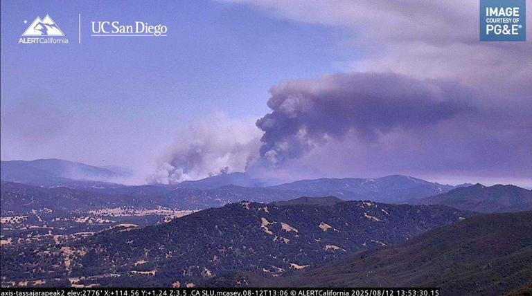 Gifford Fire sent up a towering smoke plume on Tuesday. What happened?