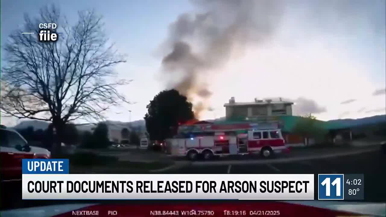 Court documents released for the man accused in multiple arson cases in ...