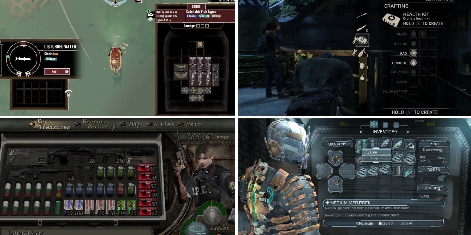 10 Horror Games with Good Inventory Management