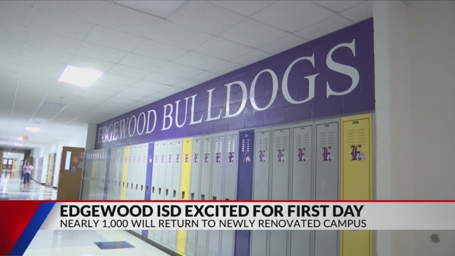 Edgewood ISD heads back to renovated campus with new superintendent