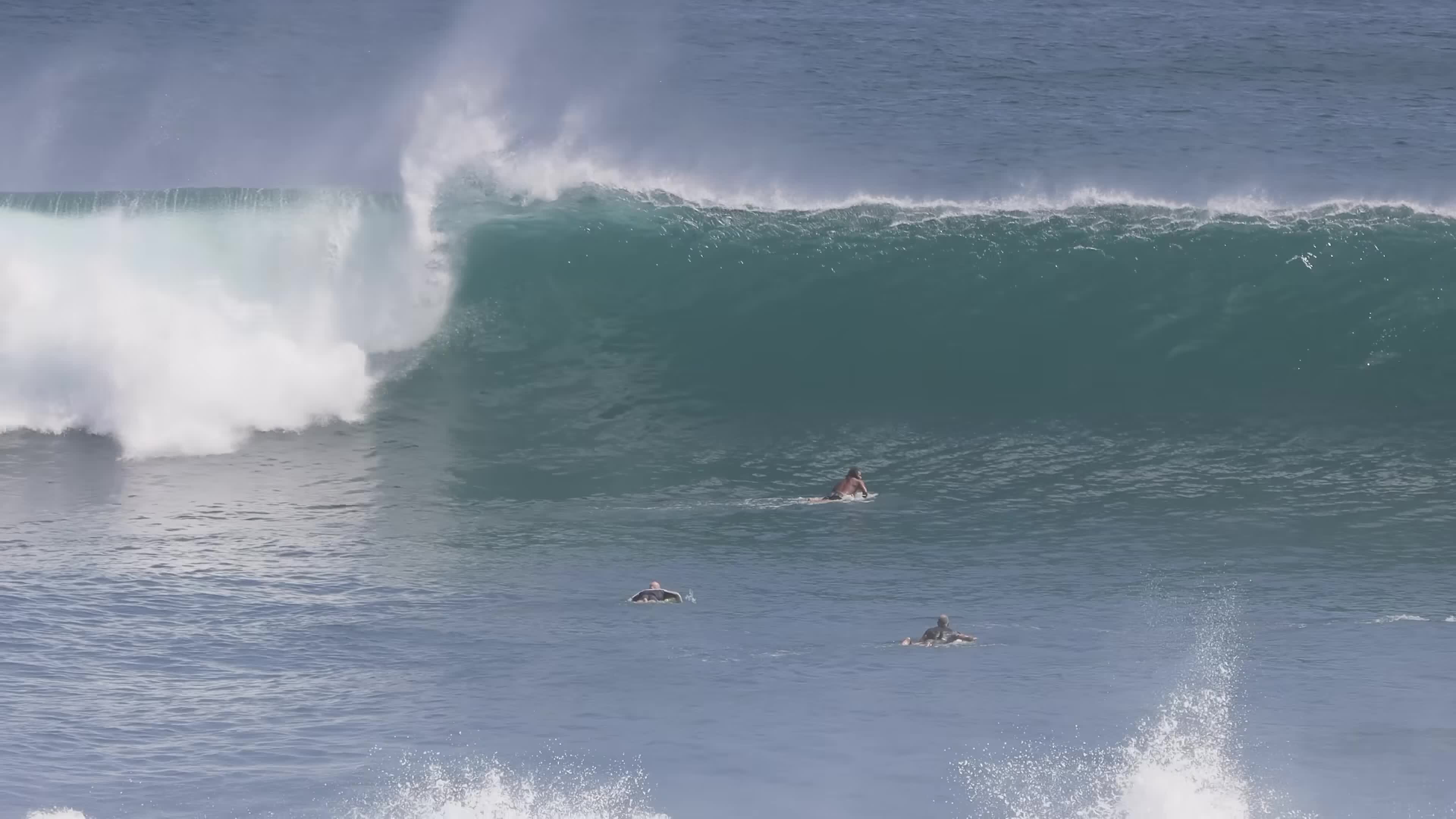A glimpse of Uluwatu from a distance in the opening scene