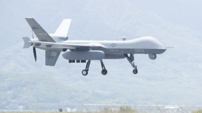 Marines Fly MQ-9 Reaper with SkyTower II and RDESS/SOAR Pods