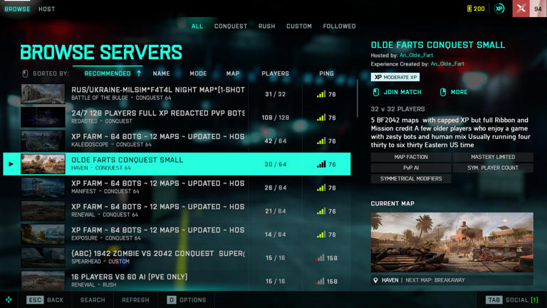 Battlefield 6 players are crying out for a 'real' server browser, and ...