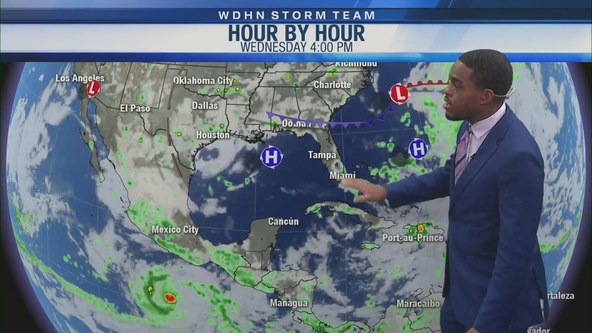 More scattered storms expected tomorrow!