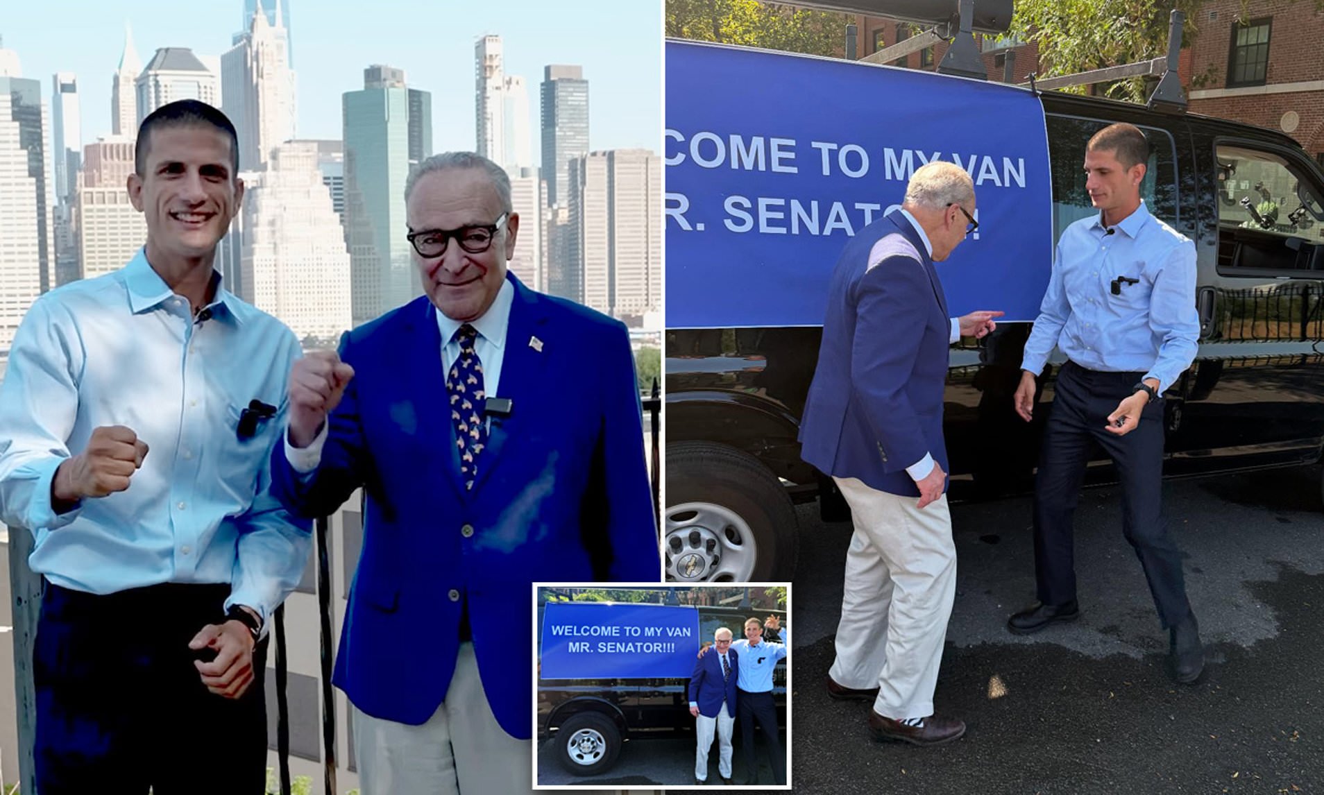 Kennedy heir Jack Schlossberg gets job from Chuck Schumer after ride in ...