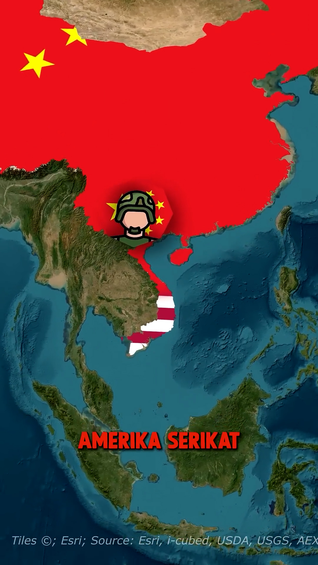 Bagaimana Jika Amerika Serikat dan Vietnam Bertukar Lokasi