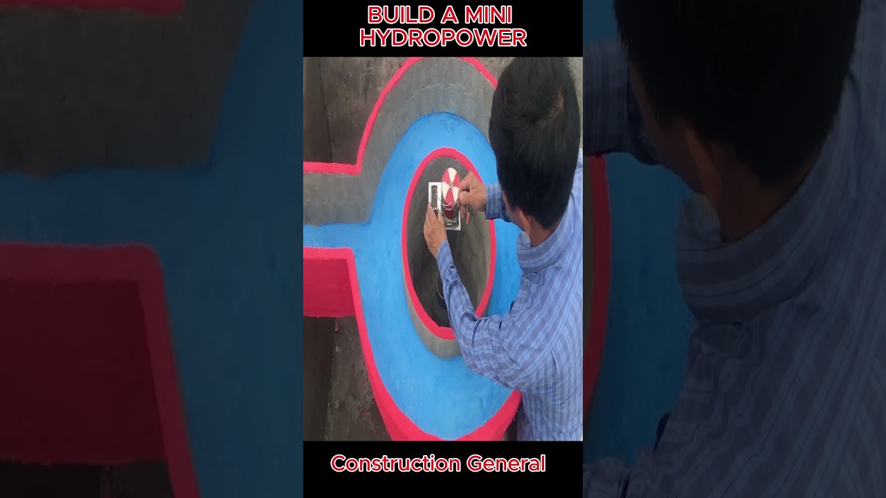 Building hydroelectricity on a small stream with a powerful unit # ...