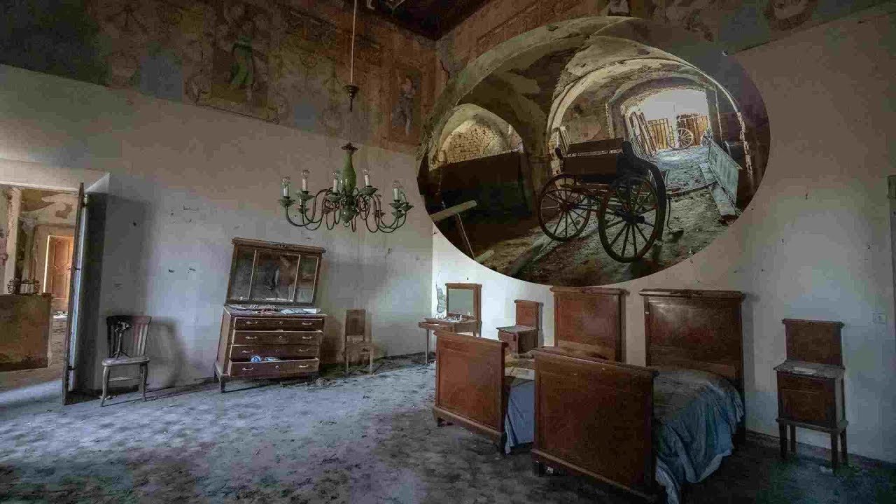 Inside a Mafia Millionaire's Crumbling Mansion — Everything's Still Here