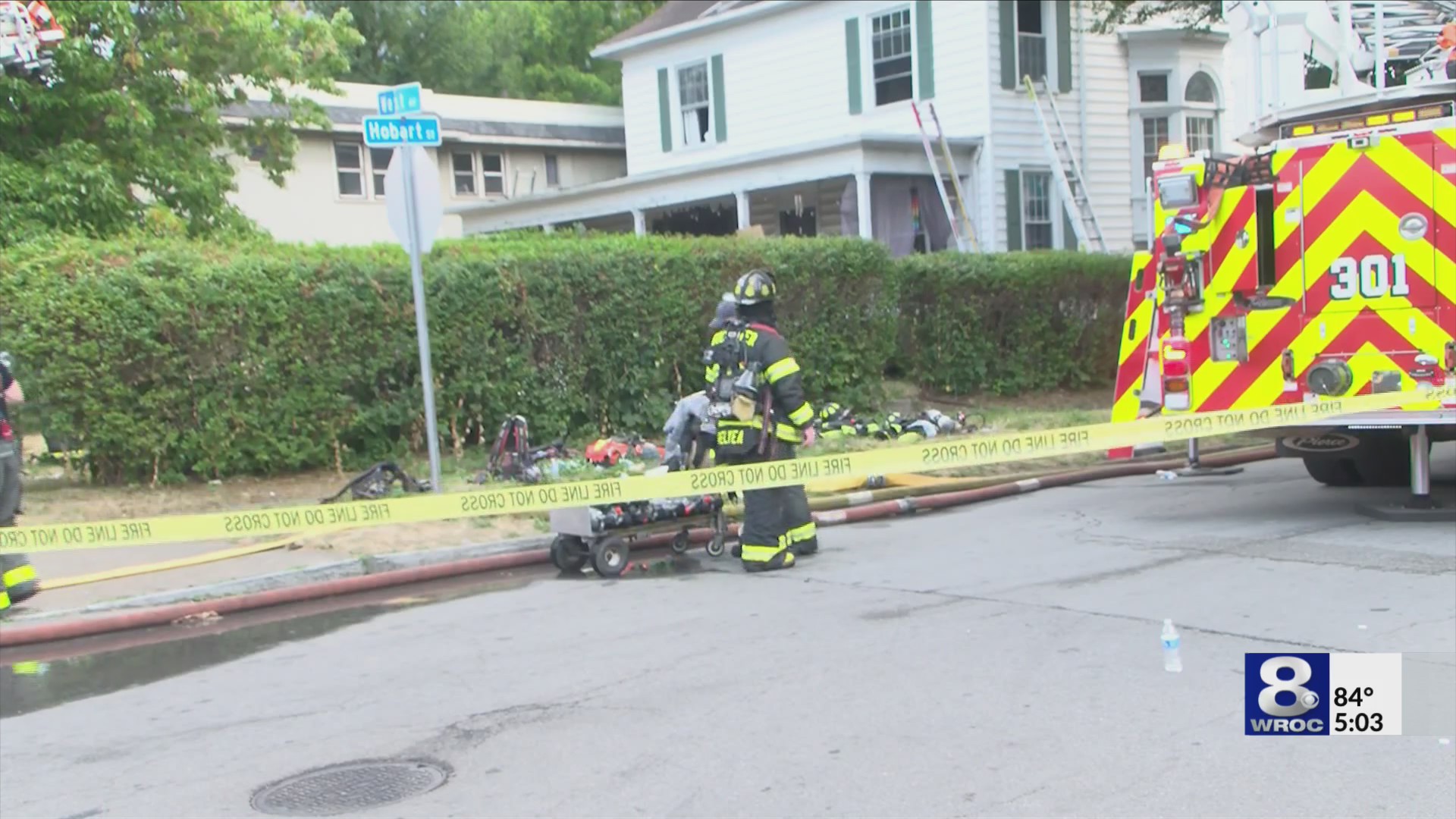 Multiple firefighters suffer heat injuries after responding to fire on ...