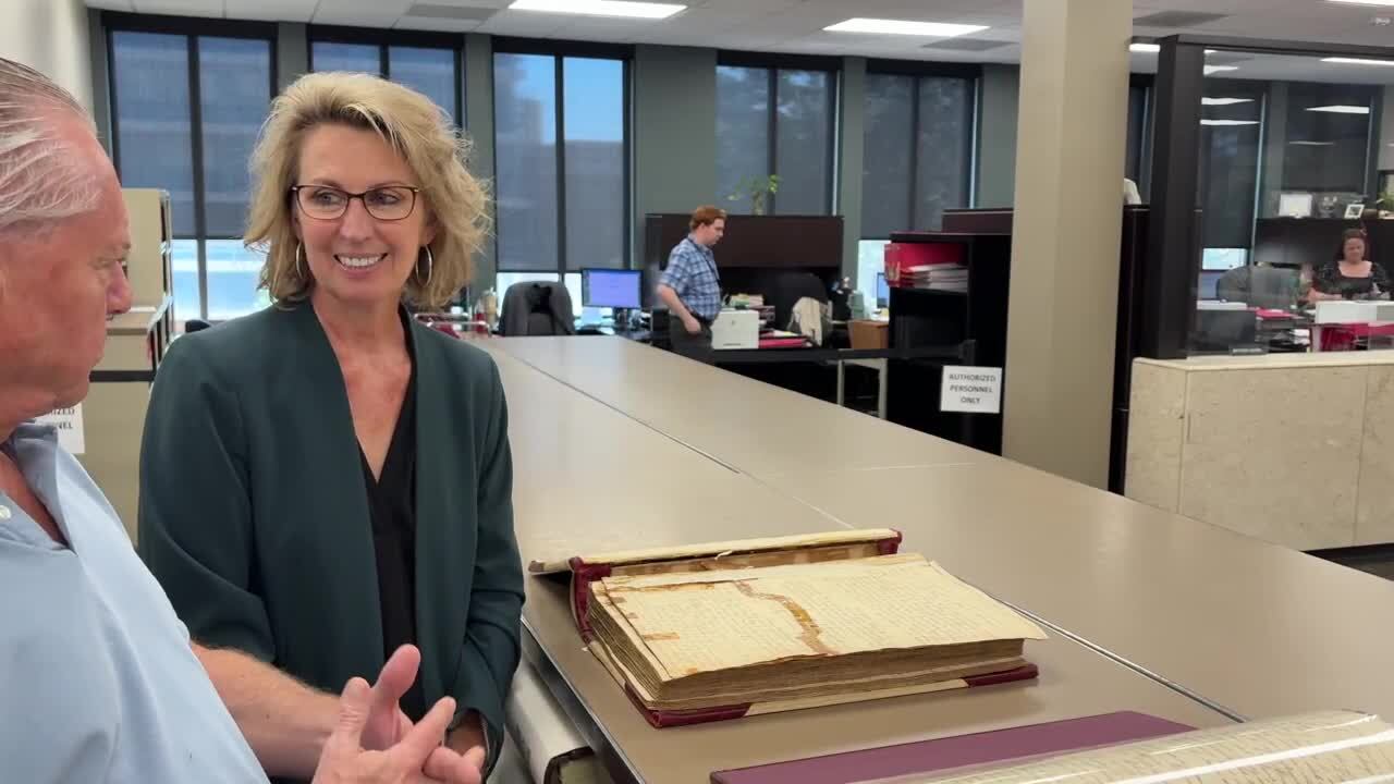 Gregg County clerk discusses preservation of 150-year-old book of deeds