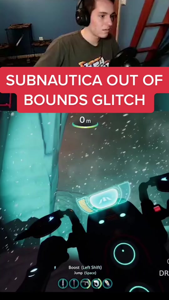 Getting out of bounds in Subnautica: Below Zero #subnautica #subnauti...