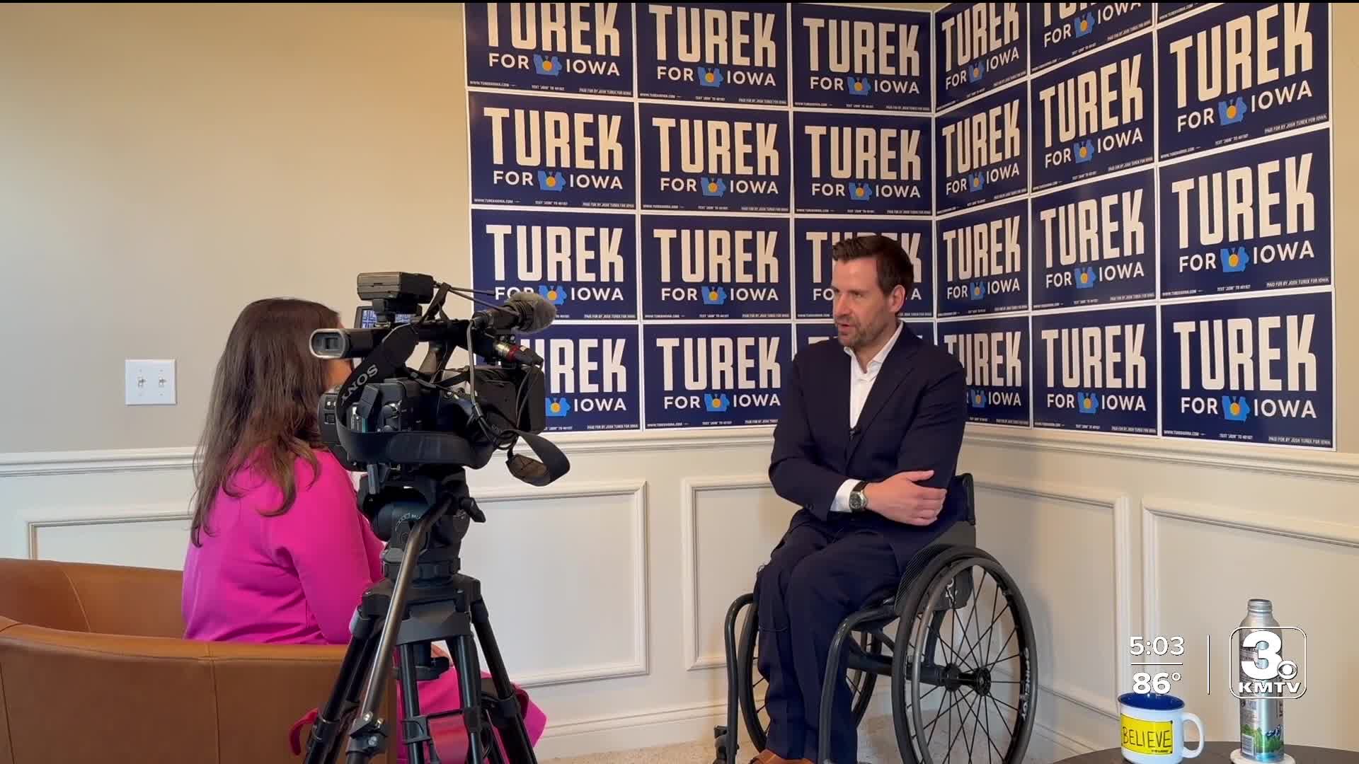 Council Bluffs legislator Josh Turek announces run for US Senate