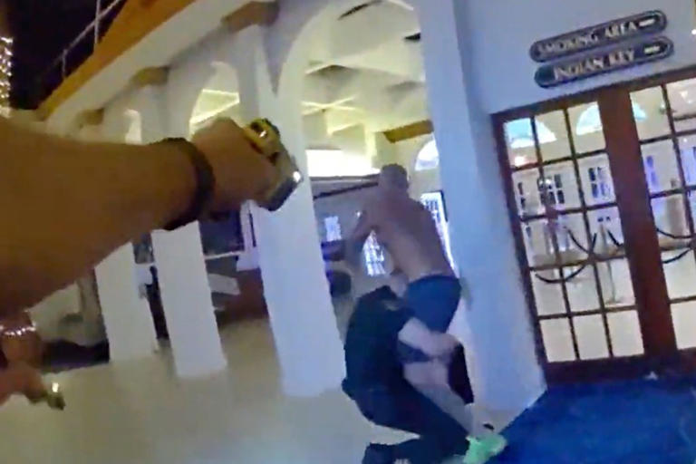 Video reveals moment $167.3M Powerball winner is tackled, tased after ...