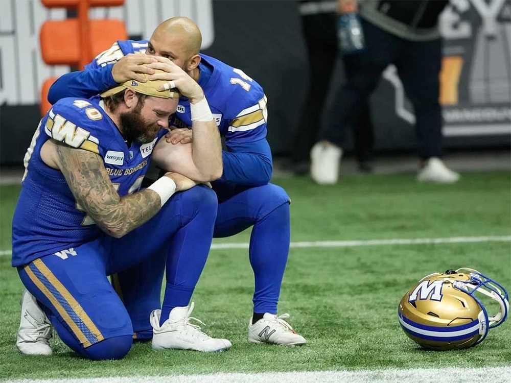 'Bittersweet moment': Blue Bombers hand pink slip to veteran Mike Benson