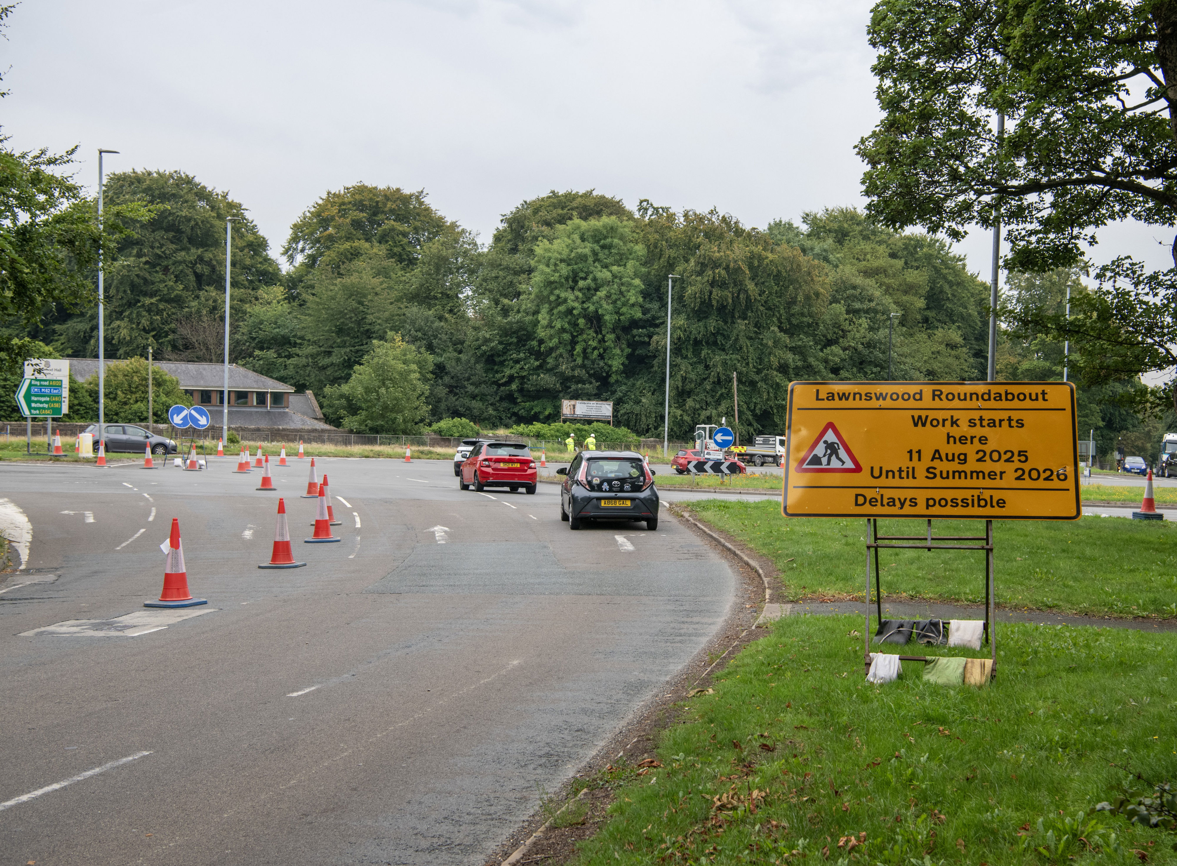 New speed limit signs set to be installed as Lawnswood roundabout ...