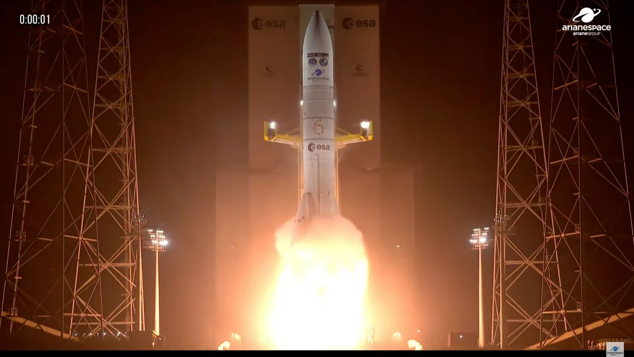 Europe's powerful Ariane 6 rocket launches for 3rd time ever, sending ...