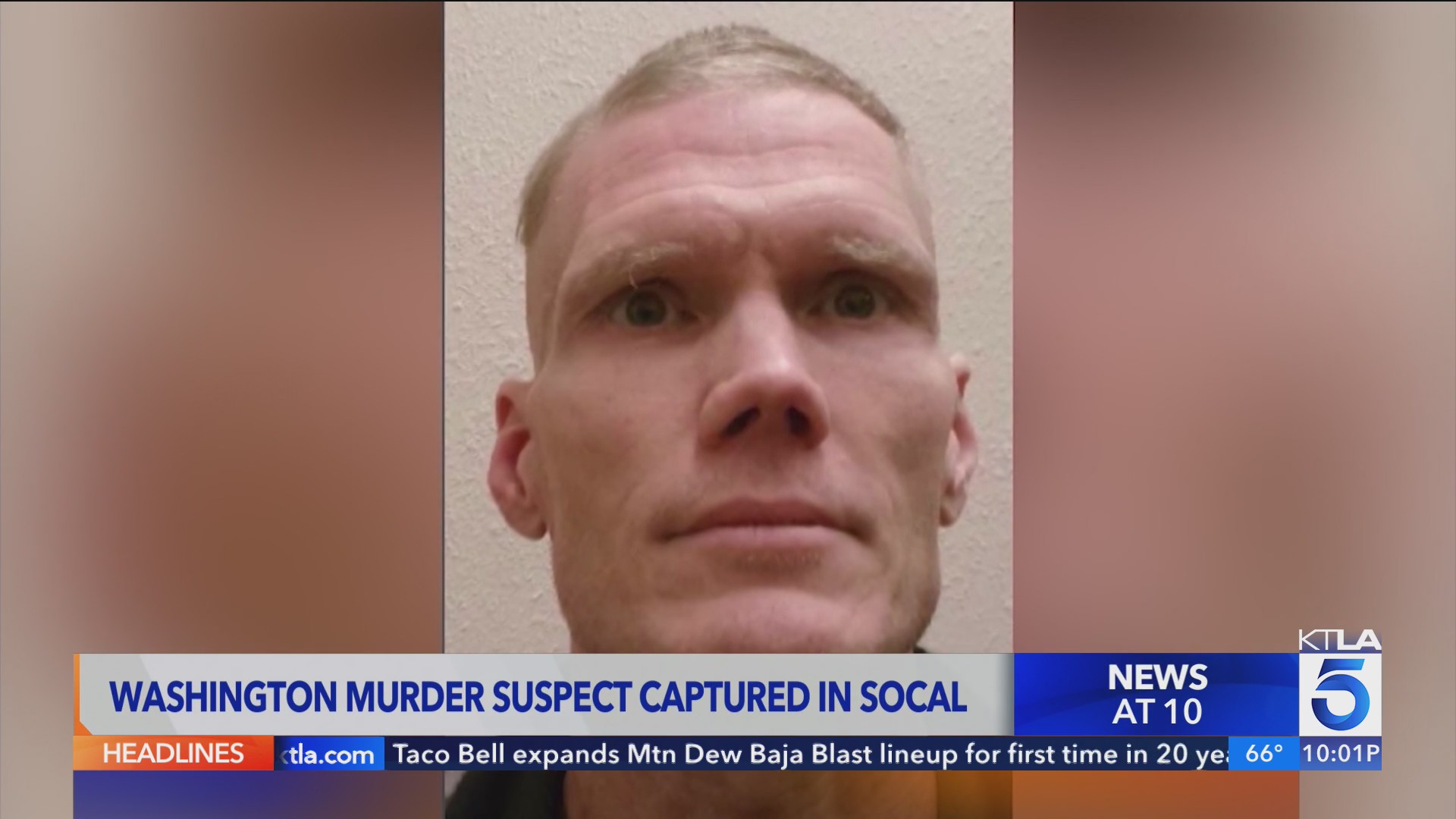 Washington murder suspect captured in SoCal