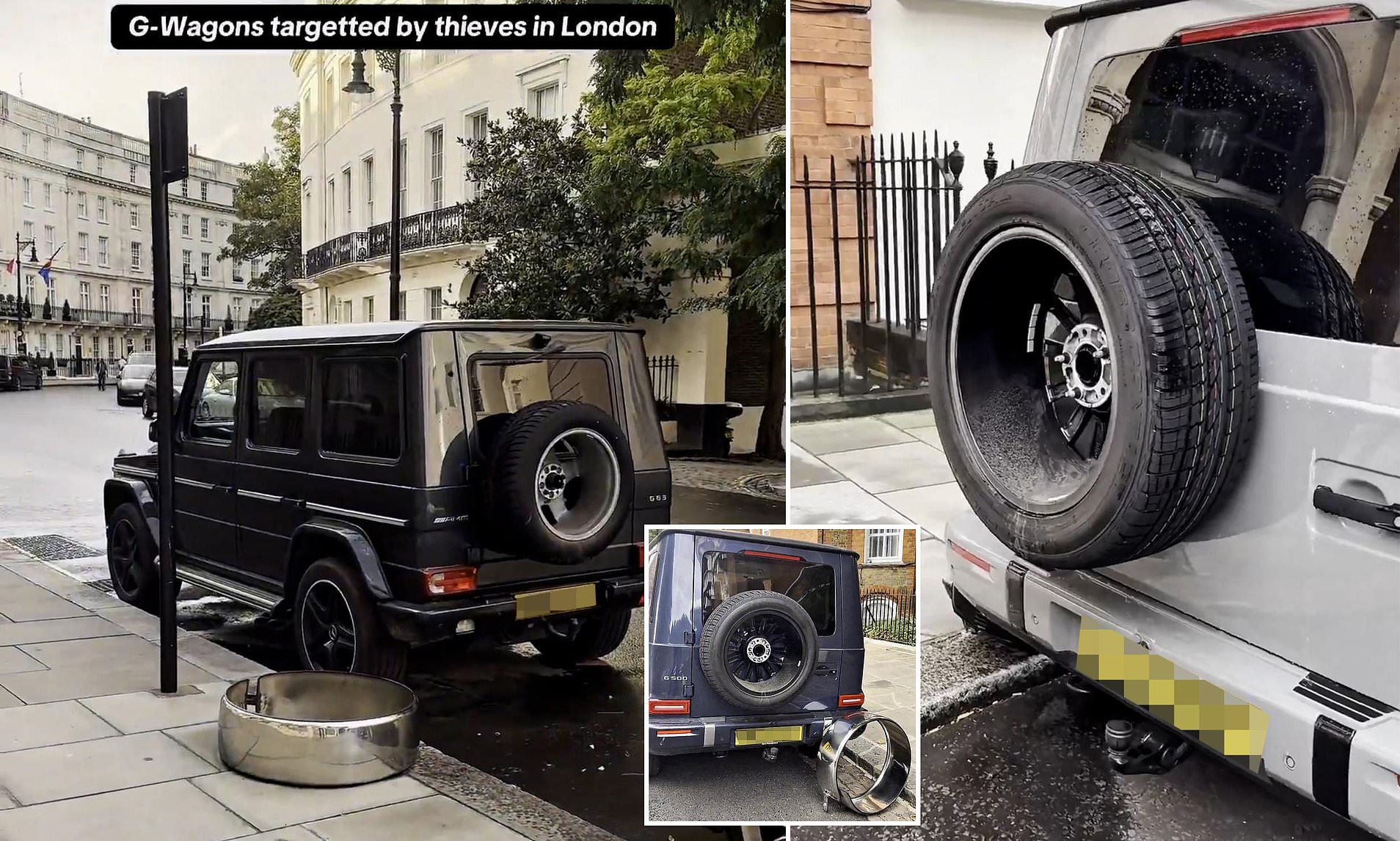 Thieves in London are now targeting a luxury Mercedes models attempting ...