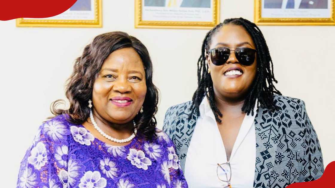 Ida Odinga lands chopper at Tom Mboya University to pick daughter ...