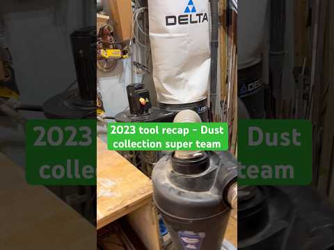 Delta dust collector and Oneida Super Dust Deputy are great together # ...