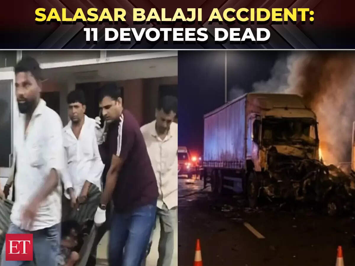 Rajasthan Dausa road accident Salasar Balaji devotees 11 dead 8 injured