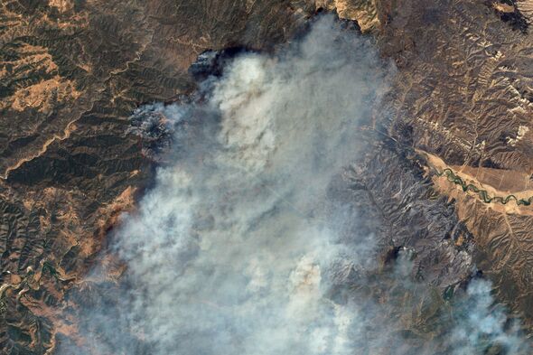 'Dangerous particles' racing through the air as California's Gifford ...