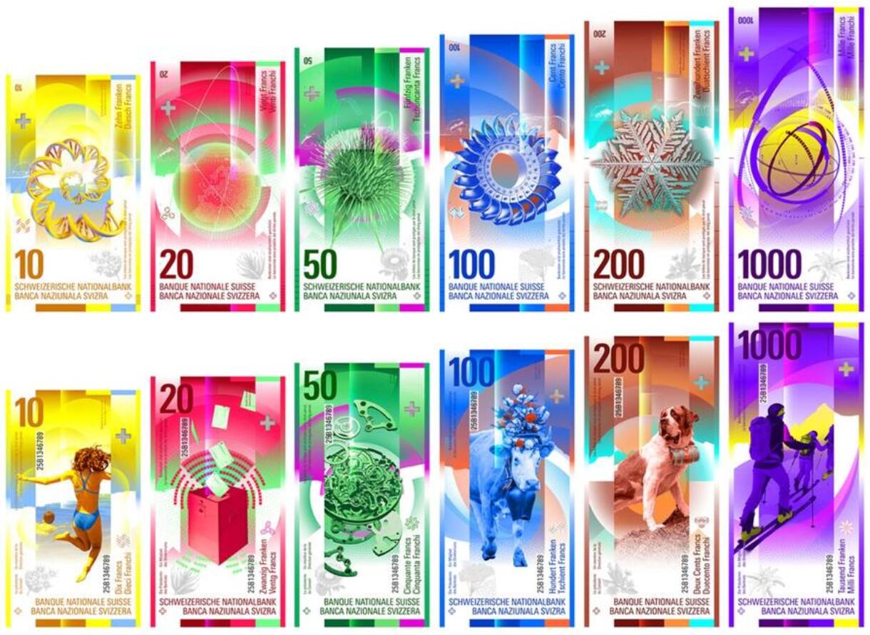 Wie die neuen Schweizer Banknoten aussehen könnten