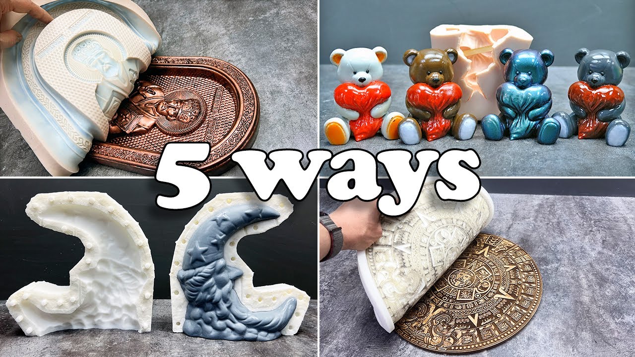 Five DIY Silicone Mold-Making Techniques to Transform Your Crafting