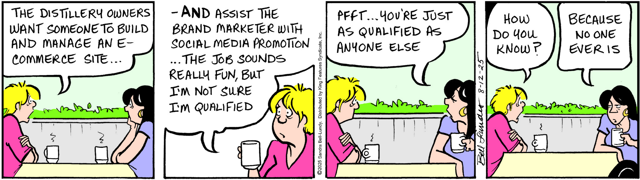 Between Friends by Sandra Bell-Lundy