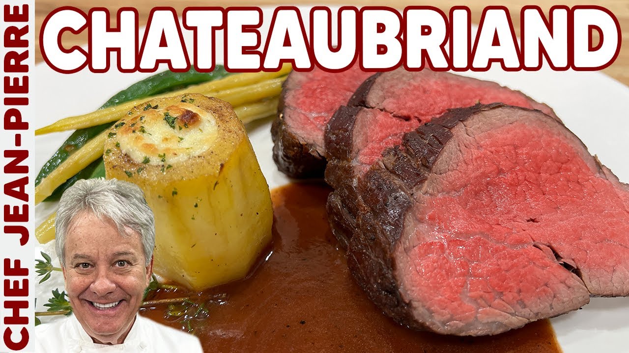 Chef Jean-Pierre’s chateaubriand is the ultimate show-stopping steak