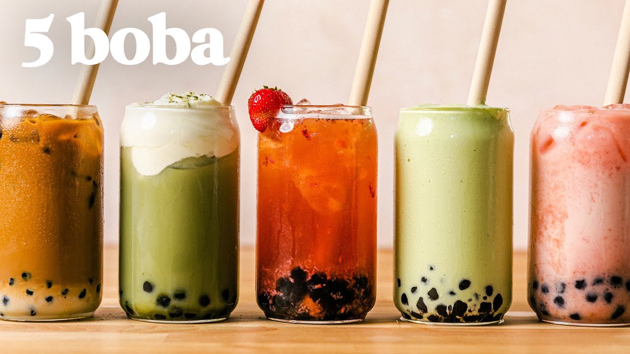 5 Must Try Boba And Bubble Tea Recipes