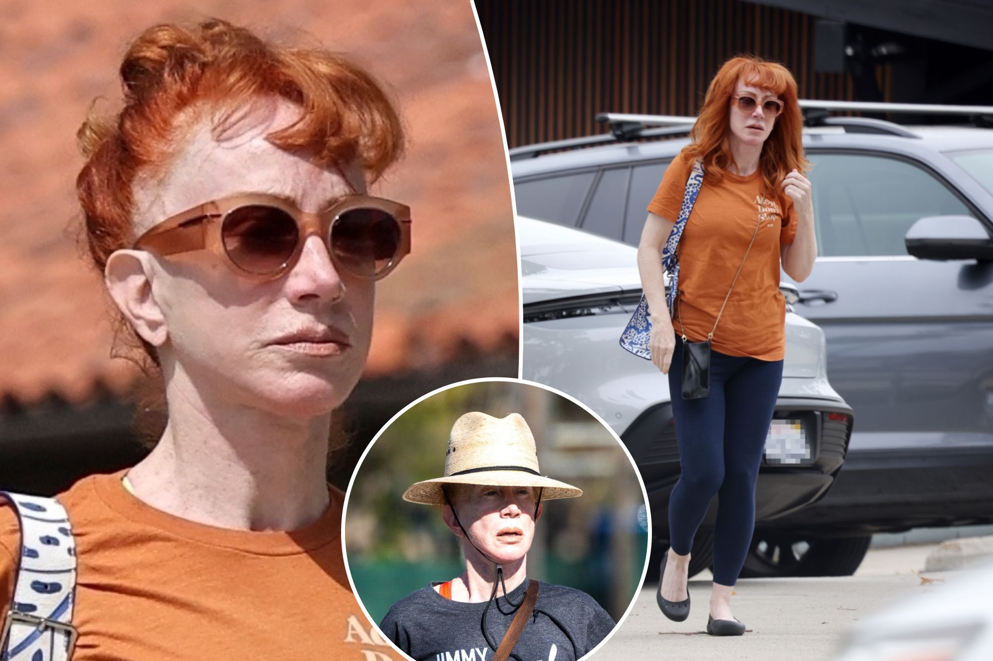 Kathy Griffin shows off striking new look in Malibu after undergoing ...