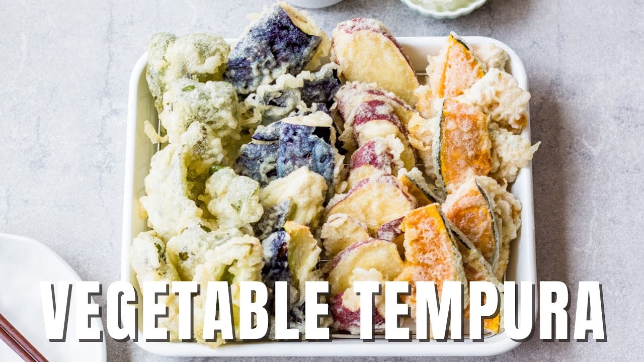 Easy & Delicious Japanese Vegetable Tempura Recipe!