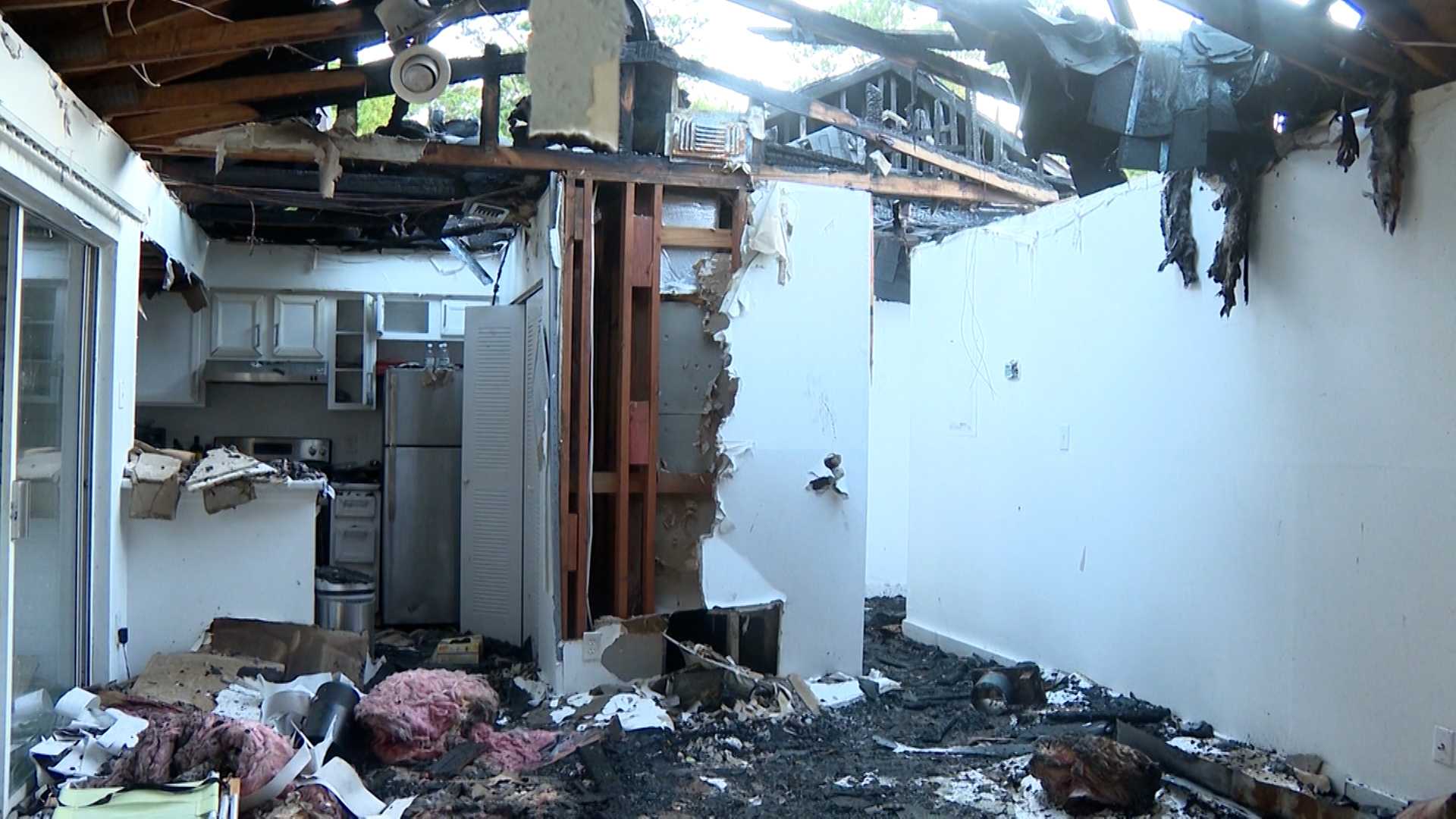 Student who lost everything in lightning fire gets surprise furniture