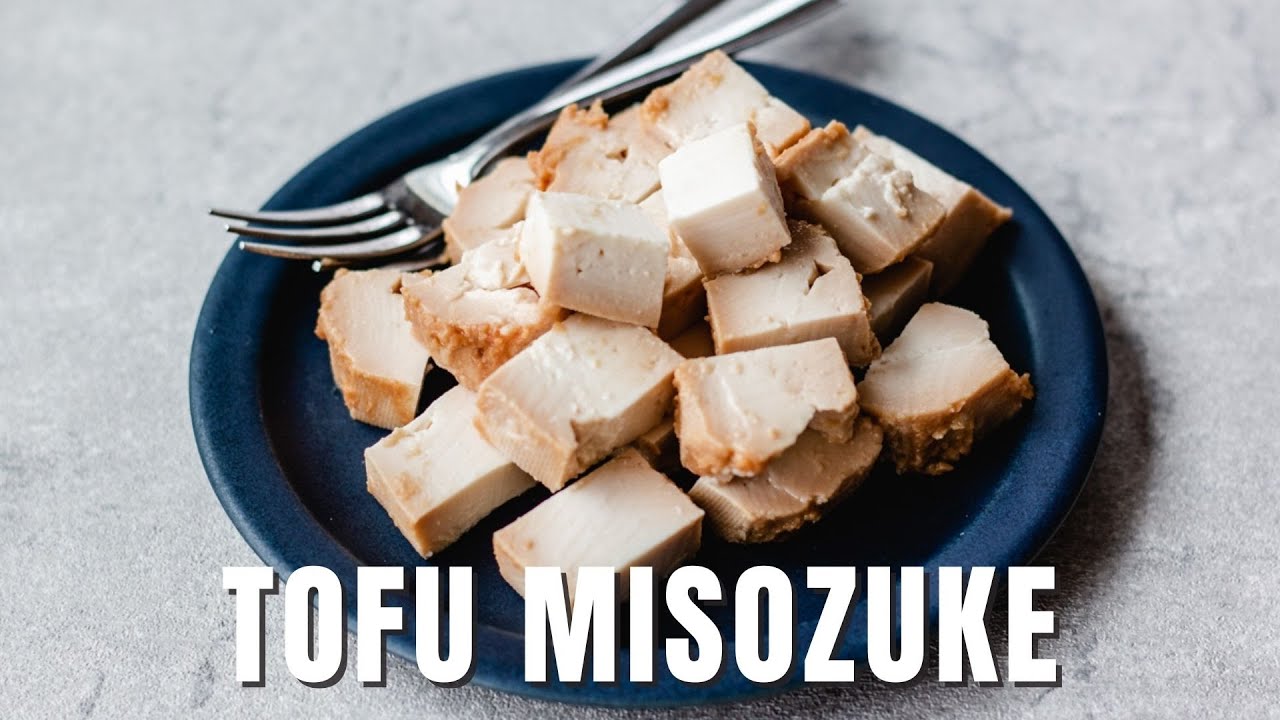 Tofu Misozuke: Flavorful Vegan Miso-Marinated Tofu Recipe!