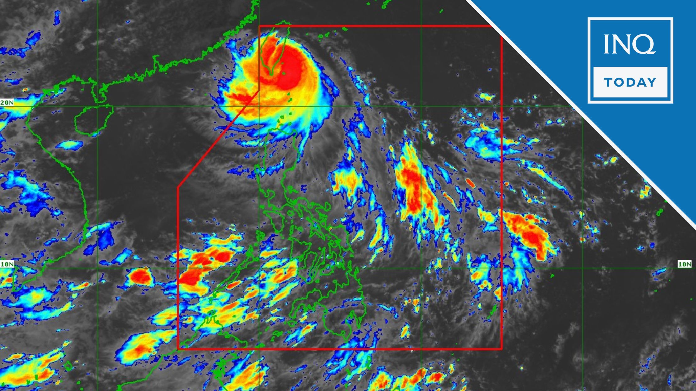Typhoon Gorio intensifies, Signal No. 2 in Itbayat, Batanes | INQToday