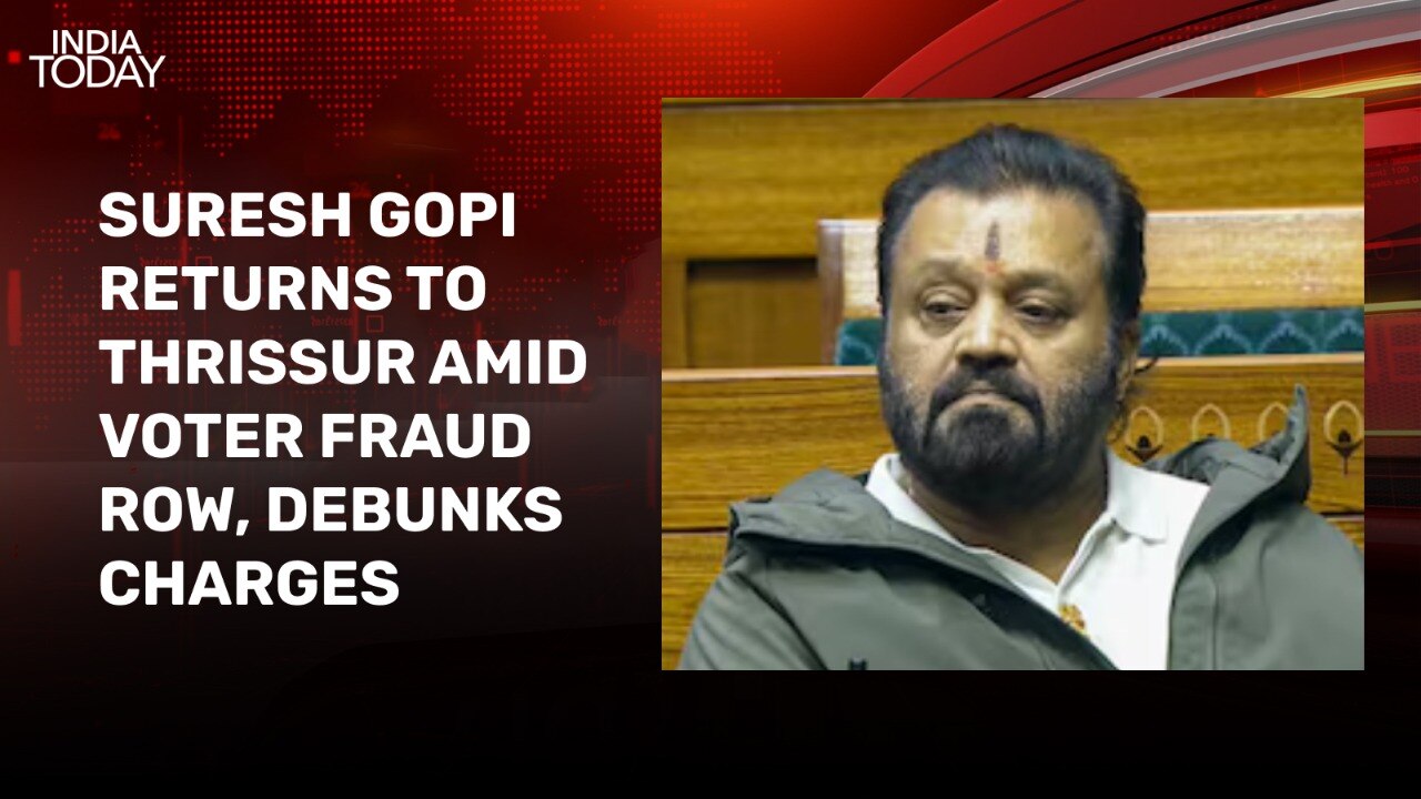 Suresh Gopi returns to Thrissur amid missing complaint and voter fraud row