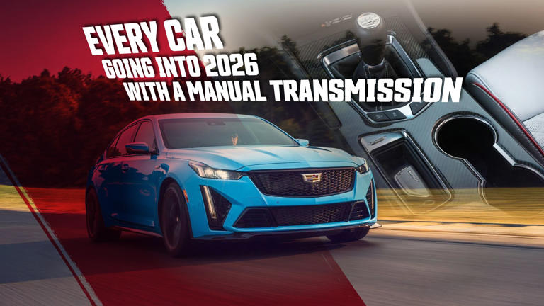 Manual Cars That You Can Buy In 2026