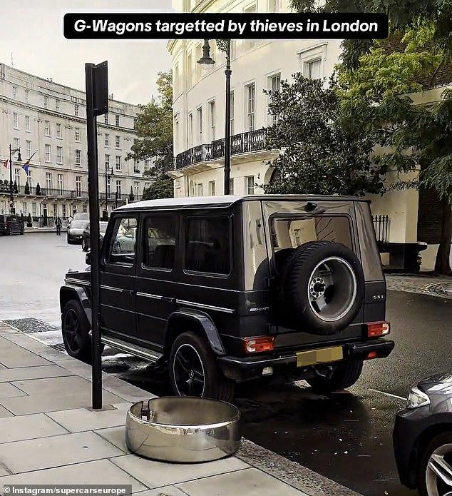 Thieves in London are now targeting a luxury Mercedes models attempting ...