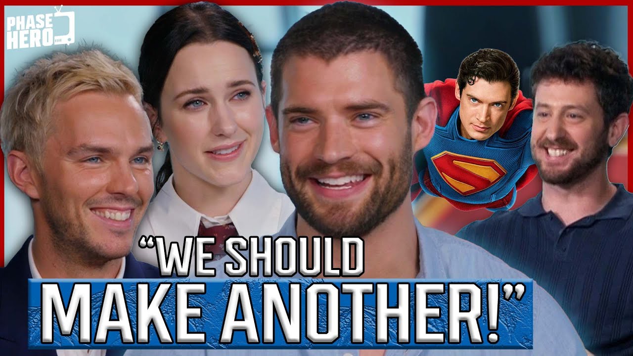 David Corenswet & cast talk bold new Superman direction