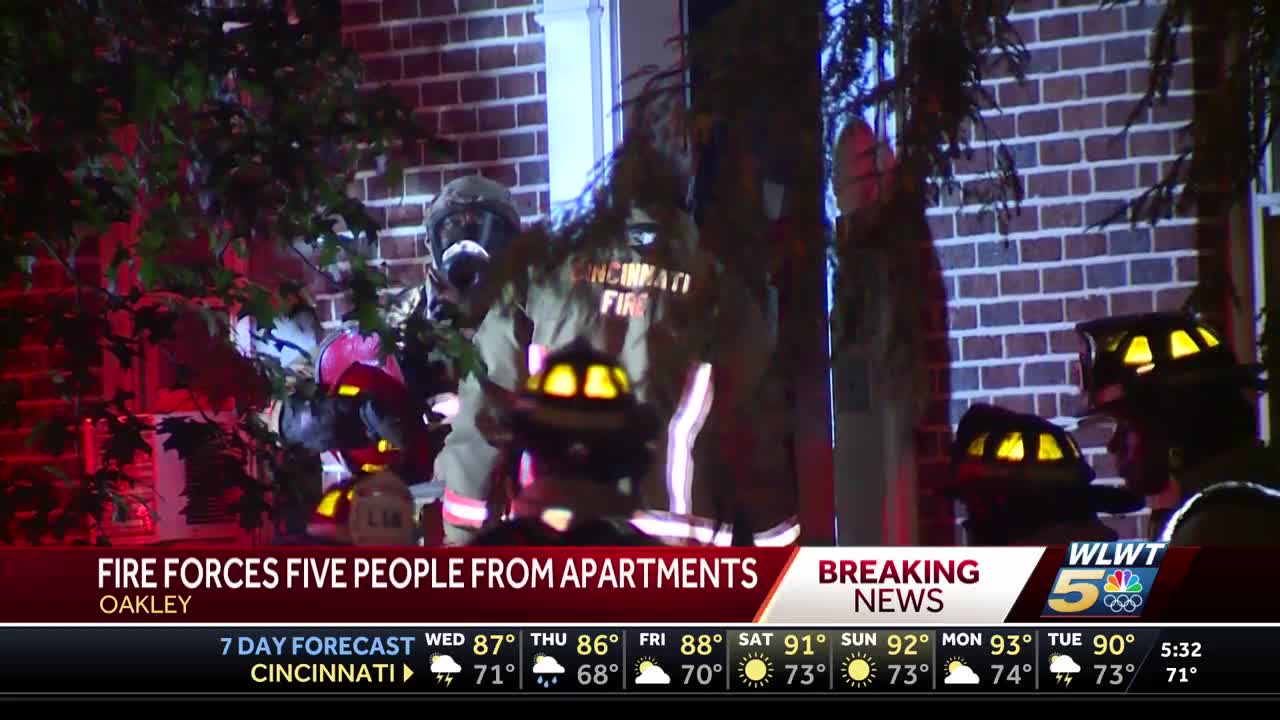 Fire: 1 hospitalized, 5 displaced after overnight fire at Oakley multi ...