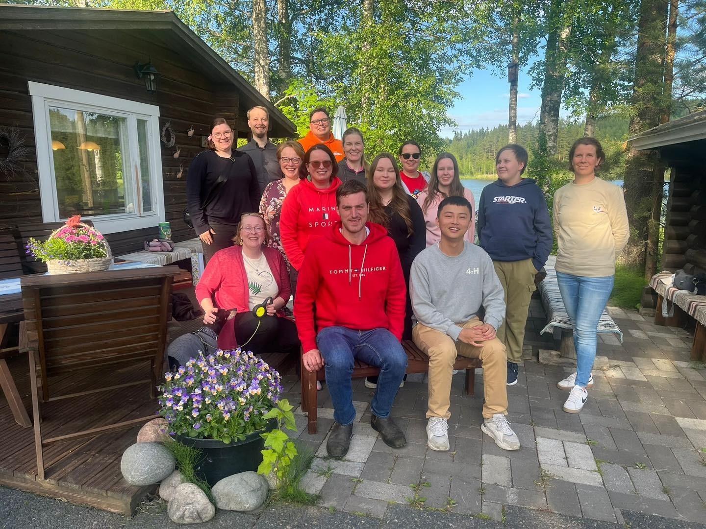 Collone YFC member Harry Chambers spends two weeks in Finland