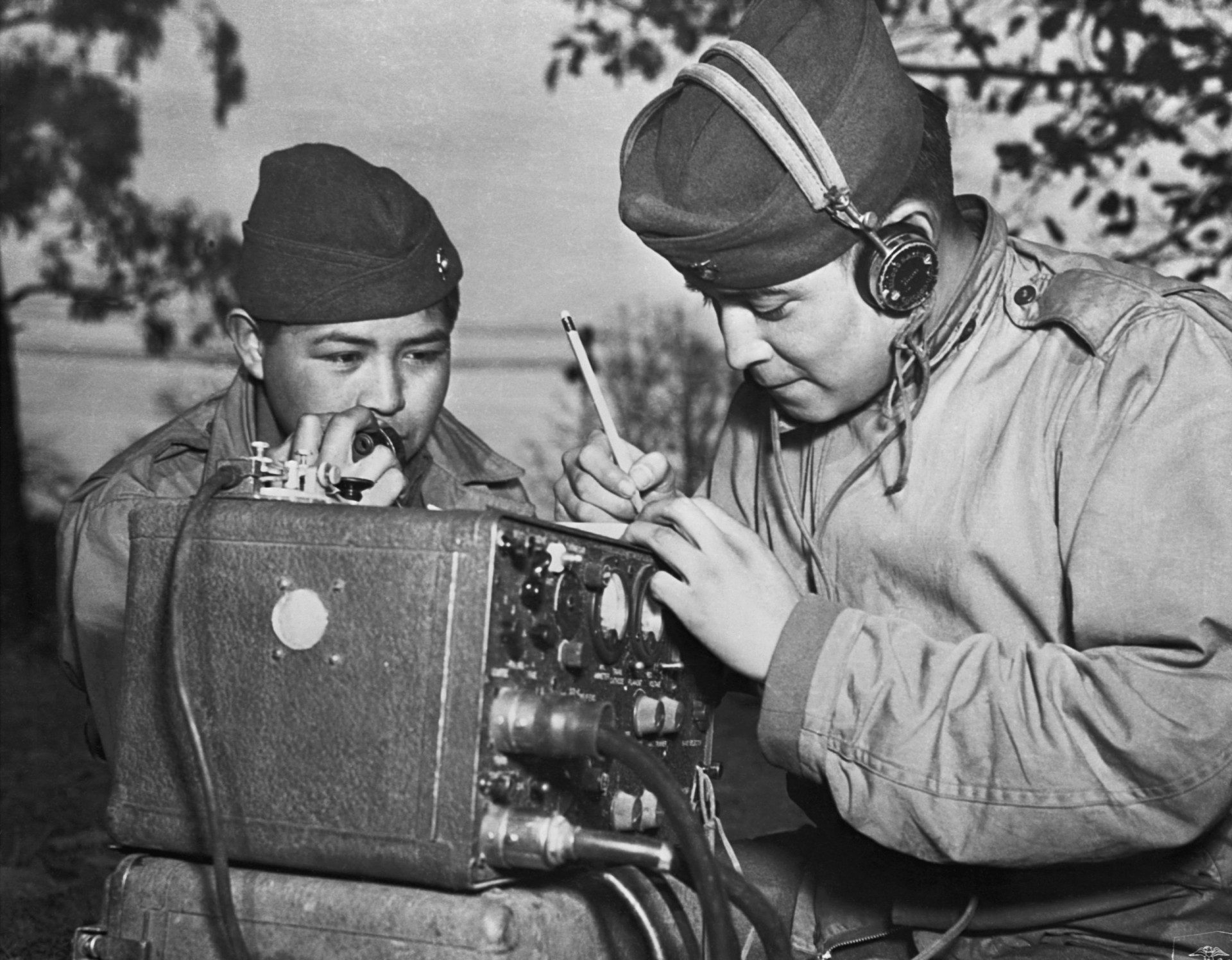 Who were the Navajo code talkers?