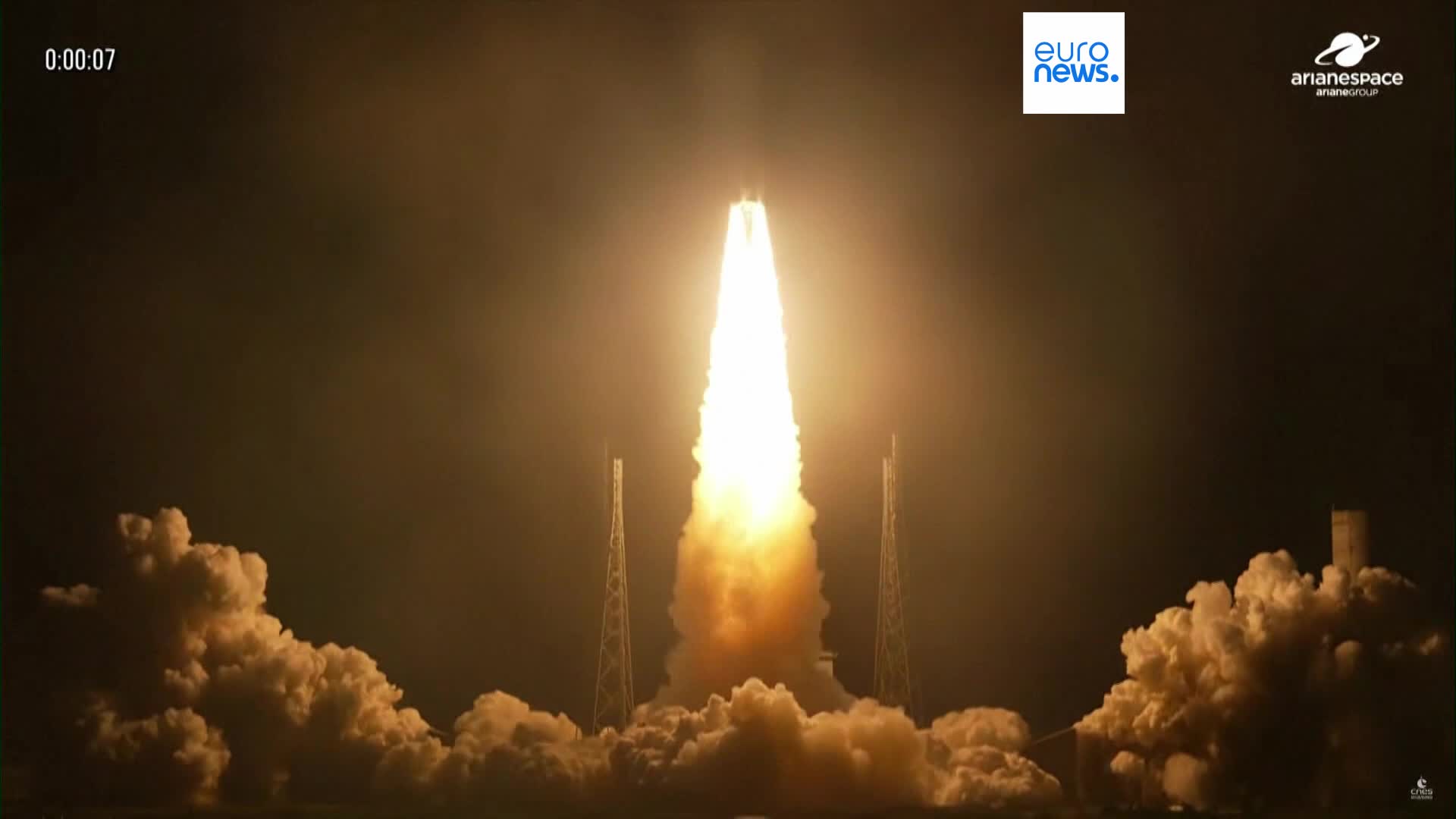 Ariane 6 carrying climate monitoring satellite succesfully launched on ...