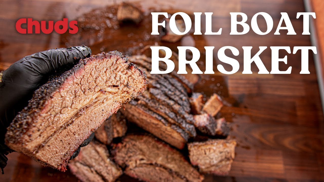 Brisket Foil Boat Method | Chuds BBQ